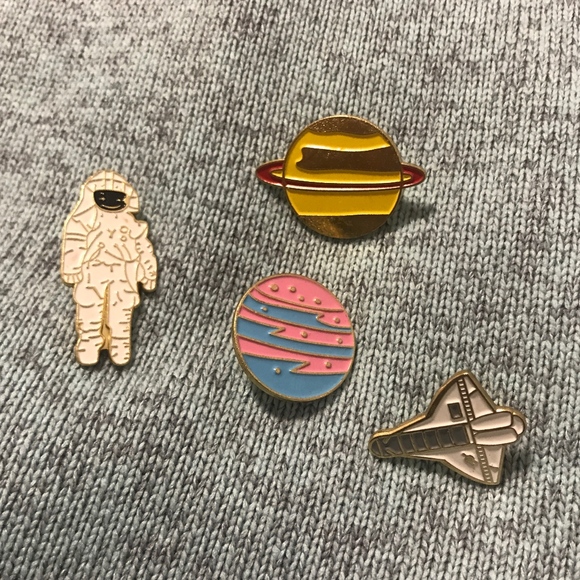 Accessories | New Space Pin Set | Poshmark